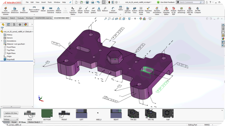 Exchange Model-Based Definition (MBD) Datasets Using SOLIDWORKS MBD ... Exchange Model-Based Definition (MBD) Datasets Using SOLIDWORKS MBD ...